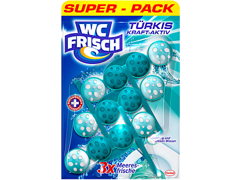 WC Frisch Kraft Aktiv · Nettoyant et désodorisant WC · Turquoise ...
