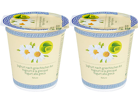 Bio · Greek style yogurt · Nature • Migros