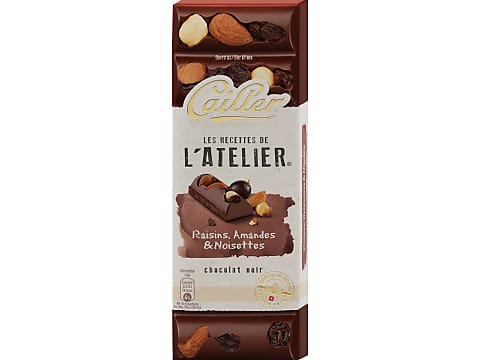 Cailler Les recettes de l'atelier · Tablette de chocolat · Noir ...