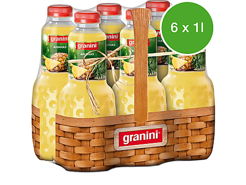 Granini · Ananas Nektar · aus Konzentrat und pasteurisiert • Migros