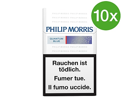 Philip Morris Quantum Blue · Cigarettes · Box • Migros