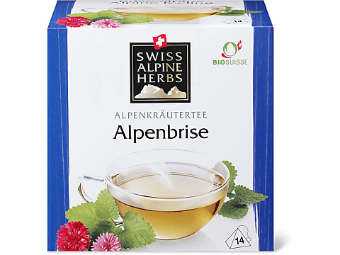 Swiss Alpine Herbs · Infusion Bio · Brise des Alpes • Migros