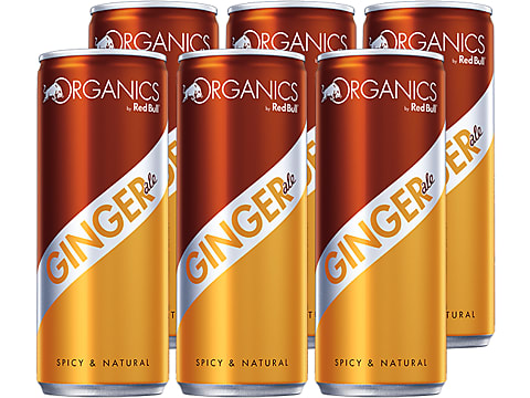 Organics by Red Bull · Fresh drink · Ginger ale • Migros