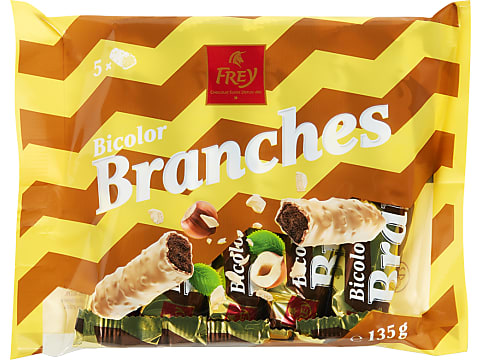 Frey Branches · Branches · White chocolate and milk chocolate with ...