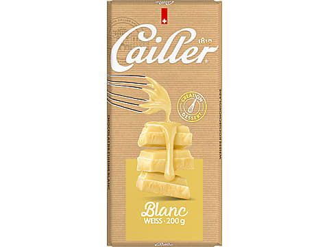 Cailler Dessert · Kochschokolade · Weiss • Migros