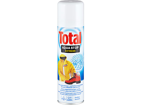 Total Aqua Stop Extreme · Waterproofing spray · Colourless • Migros Online