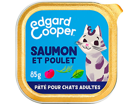 Edgard & Cooper Adult · Paté · MSC-Lachs und Huhn • Migros