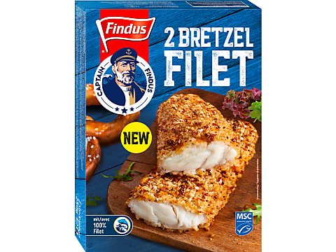 Findus MSC · Breaded fish fillets · Bretzel - 2 pieces • Migros