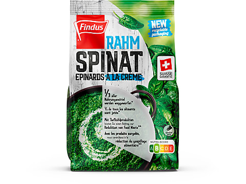 Findus · Rahmspinat • Migros