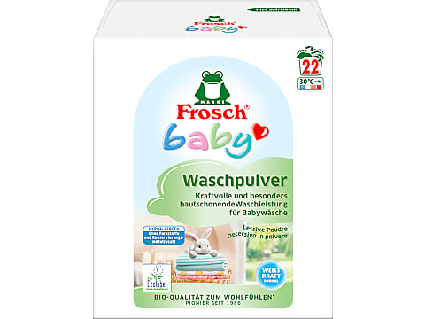 Frosch Baby · Waschpulver für Baby · 22 Waschgänge • Migros