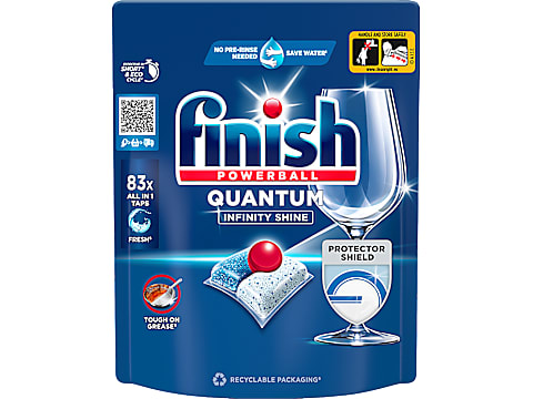 Finish Quantum Infinity Shine · Tabs für Geschirrspülmaschine • Migros