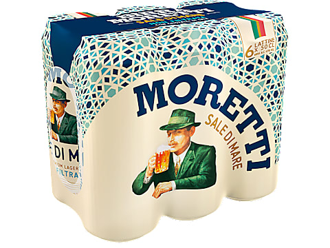 Birra Moretti Sale di Mare · Bière blonde · non filtrée • Migros Online
