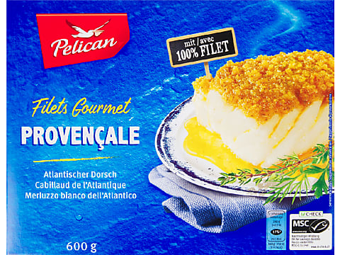 Buy Pelican Filets Gourmet · Atlantic Cod Fillet · Provençale - MSC ...