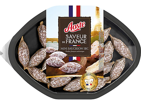 Buy Aoste Saveur de France · Mini saucisson sec · Nature • Migros