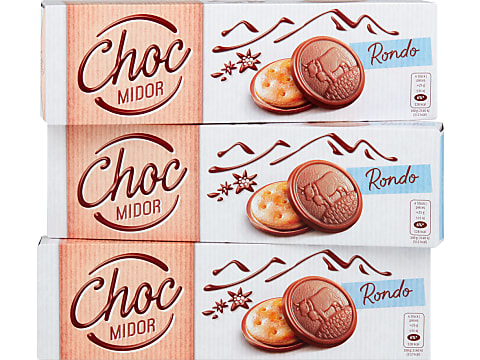 Buy Chocmidor by Midor · Biscuits with milk chocolate · Rondo • Migros