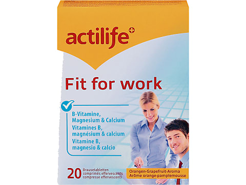 Buy Actilife Fit for work · Effervescent tablets with sweetener · with ...